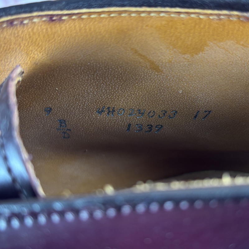 ALDEN(オールデン)の#1339 コードバン チャッカブーツ ユナイテッドアローズ別注を買取りしました！ | 古着買取のJUNK-VINTAGE